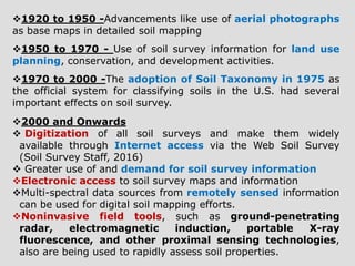 SAC 201 LECTURE 2.ppt standard soil survey | PPT