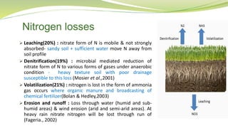 Nitrogen use efficiency | PPTX