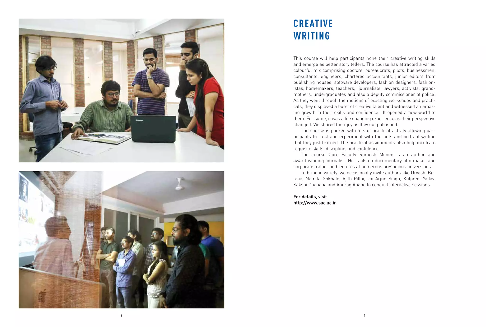 SACAC Short Term Courses Brochure | PDF