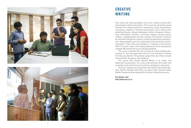 SACAC Short Term Courses Brochure | PDF