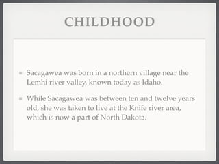 Sacagawea | KEY