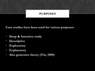Case Study: A Research Method in Education | PPT