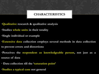 Case Study: A Research Method in Education | PPT