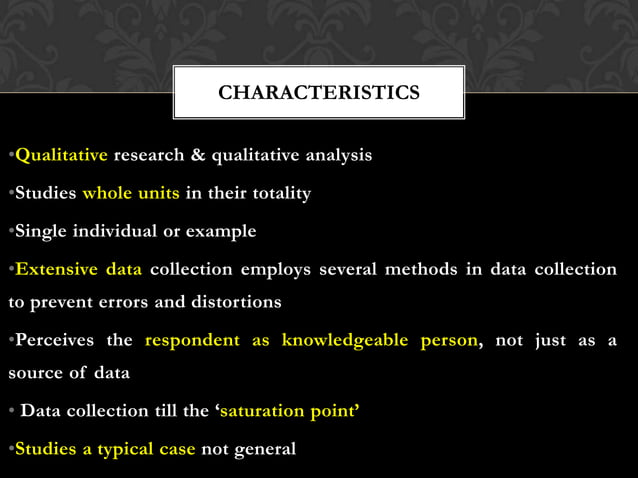 Case Study: A Research Method in Education | PPT
