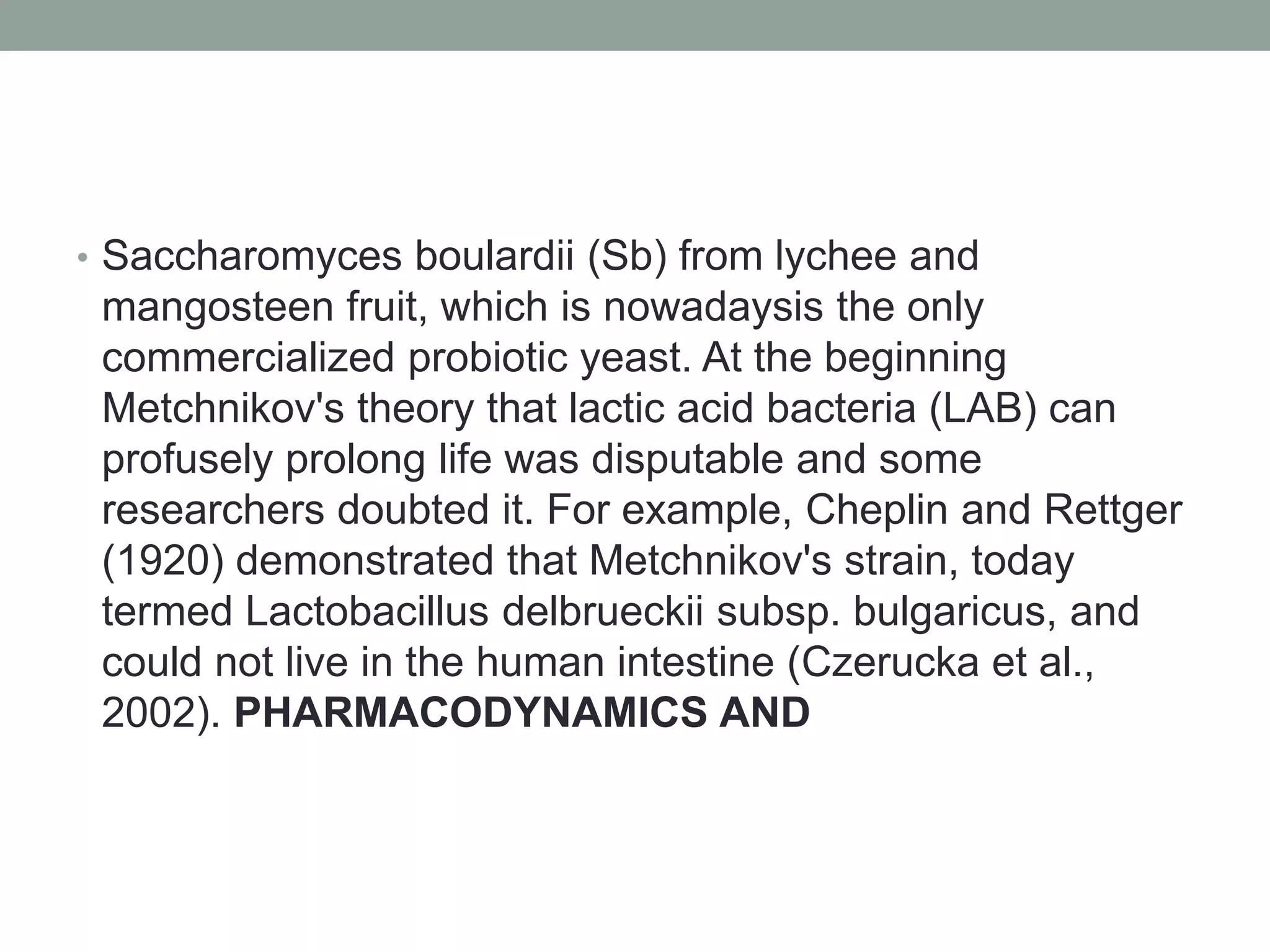 Saccharomyces boulaediii | PPTX