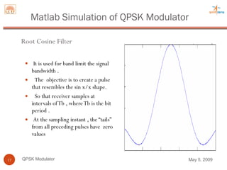 Hardware Implementation Of QPSK Modulator for Satellite Communications | PPT