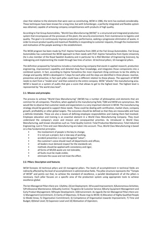 SACC Pilares WCM - Presentación | PDF | Automotive Industry | Industries