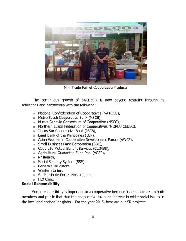 SACDECO Though The Years | PDF