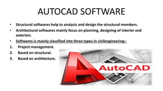 Civil Engineering all software information pdf | PPTX