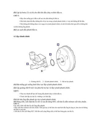 Sửa chữa hệ thống phanh | PDF