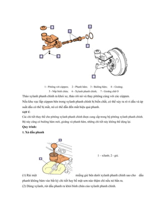 Sửa chữa hệ thống phanh | PDF