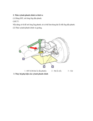 Sửa chữa hệ thống phanh | PDF