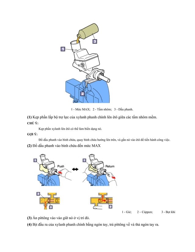 Sửa chữa hệ thống phanh | PDF