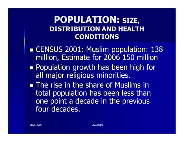 Sachar committee - Dr.C.Thanavathi | PPT