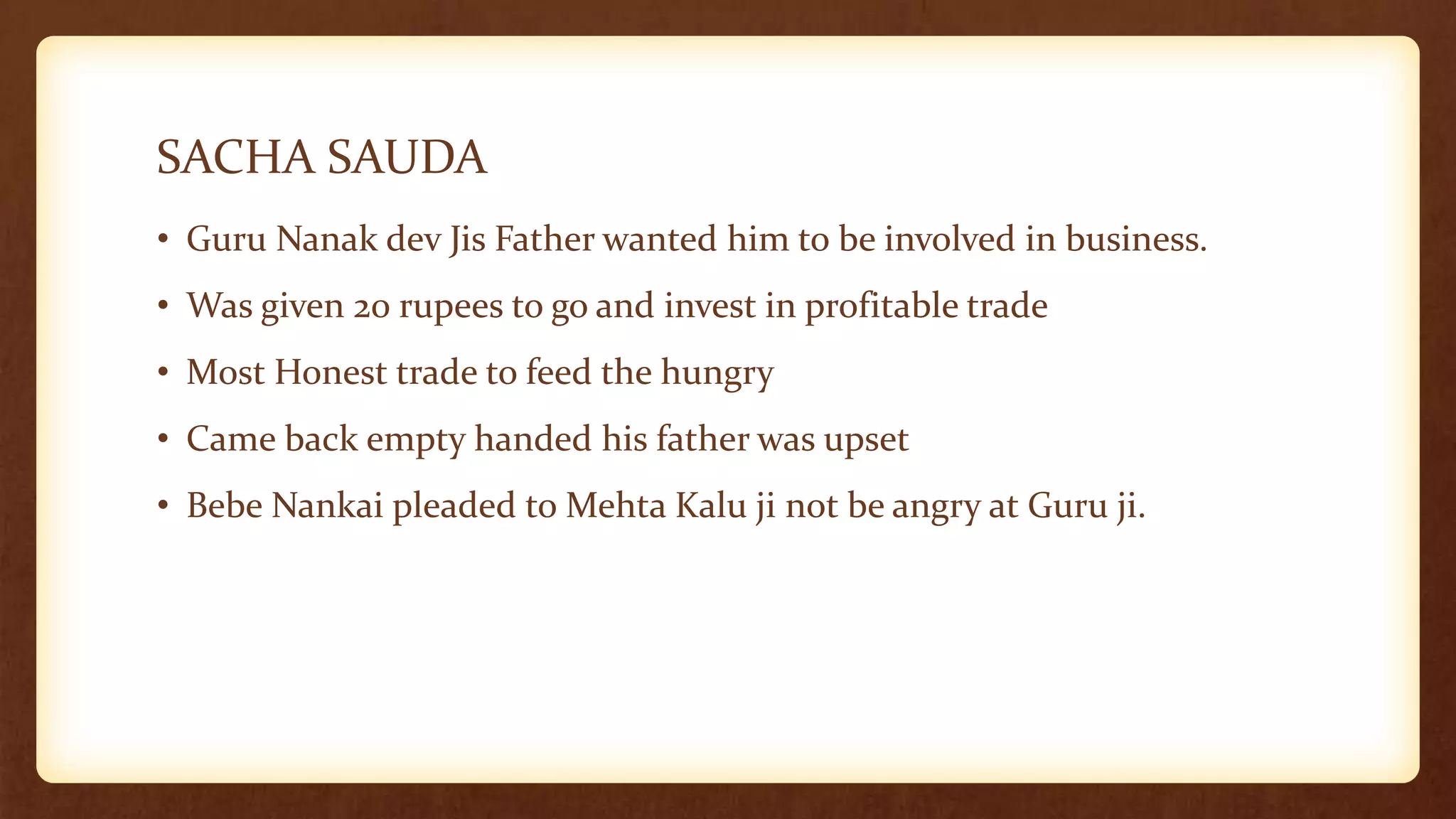 Sacha Sauda (True Trade) | PPT
