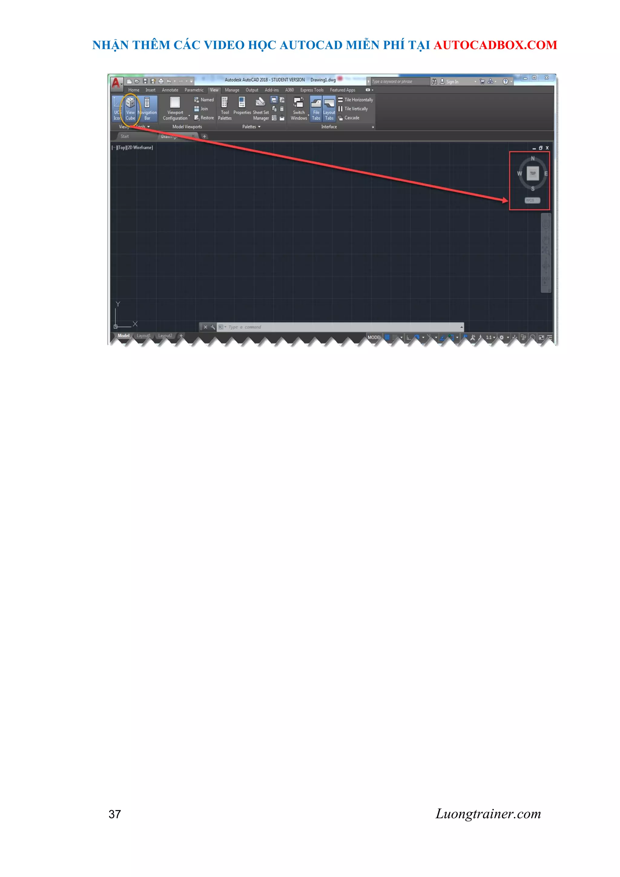 Sách hướng dẫn tự học Autocad 2018 | PDF