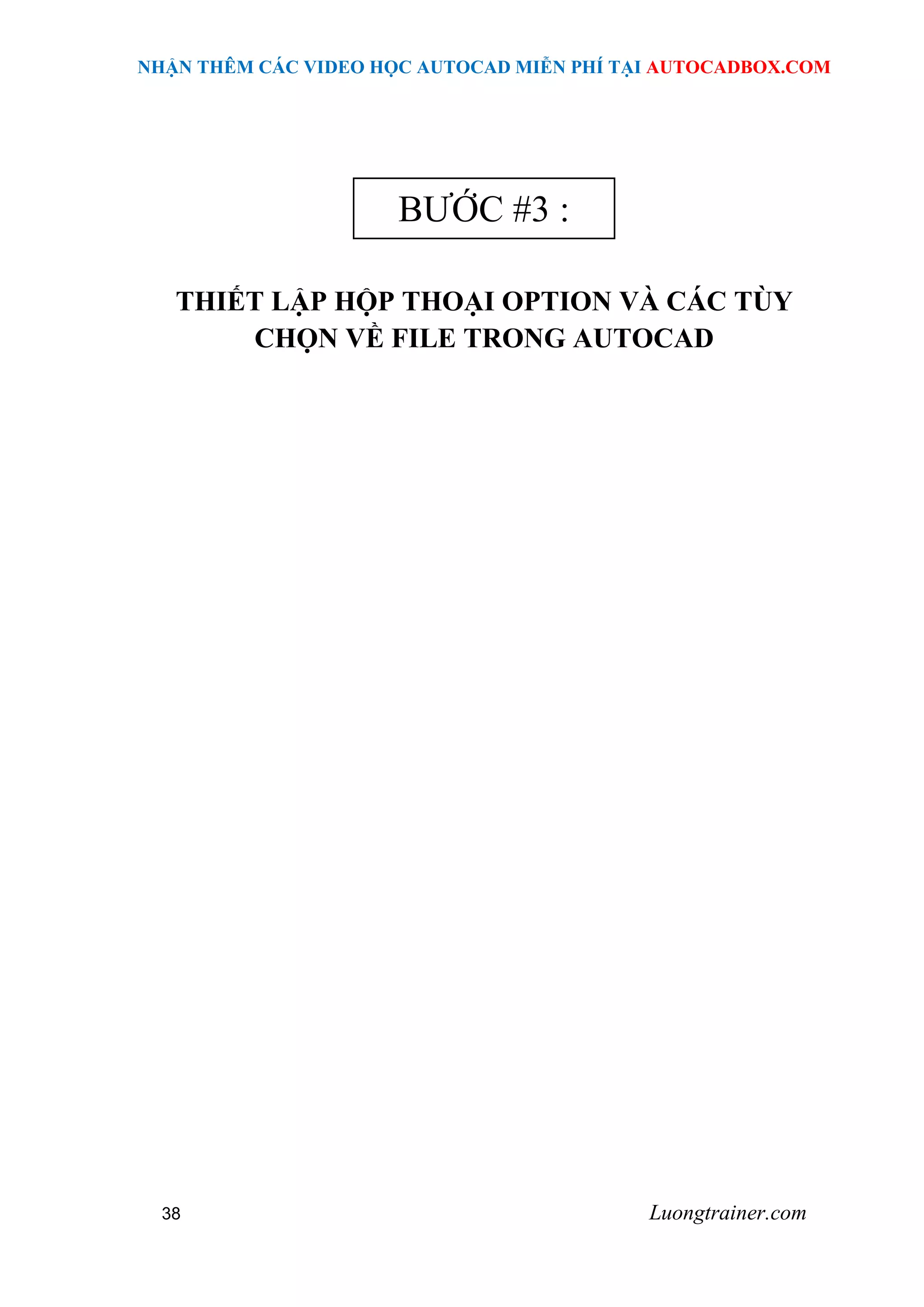 Sách hướng dẫn tự học Autocad 2018 | PDF