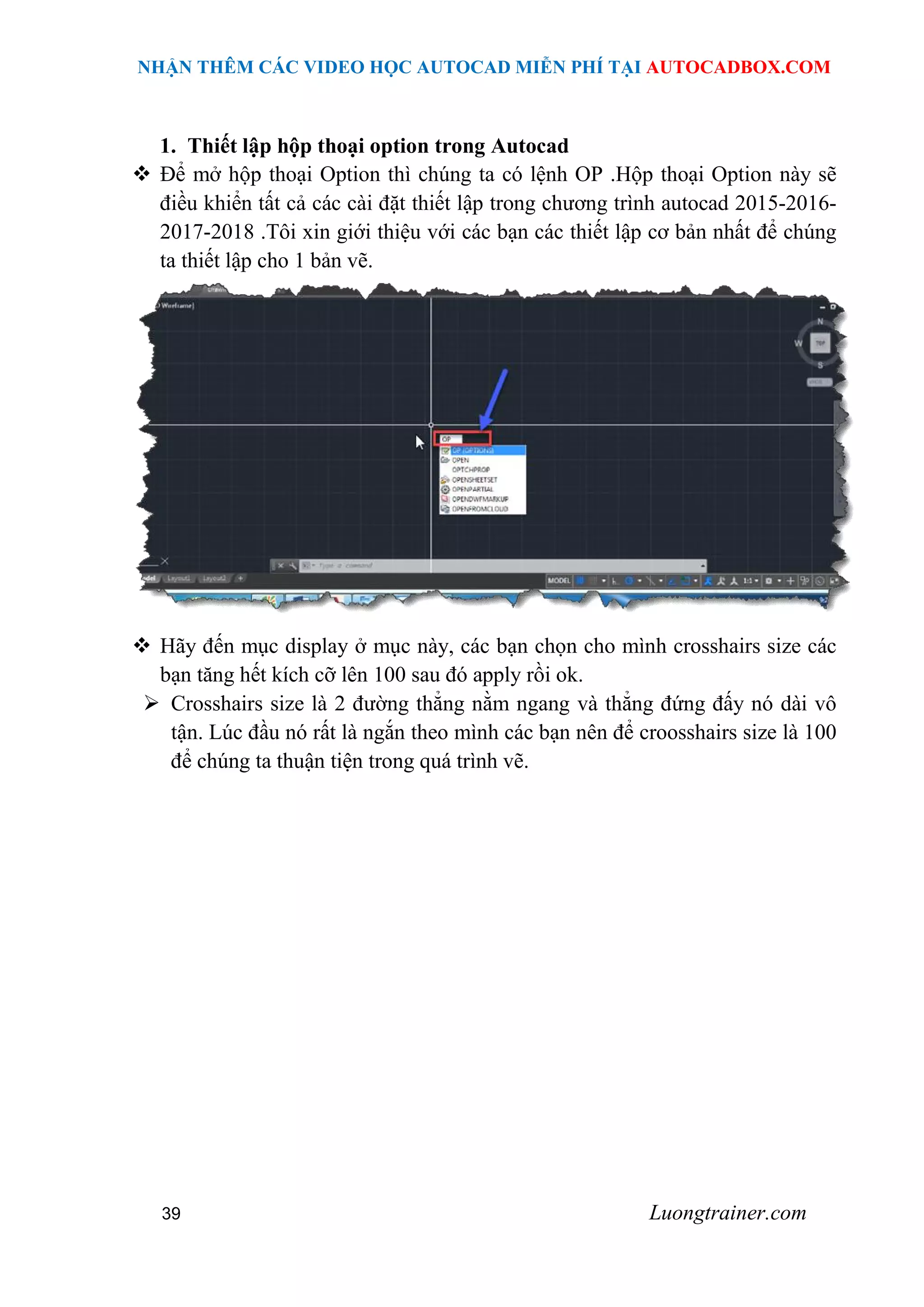 Sách hướng dẫn tự học Autocad 2018 | PDF