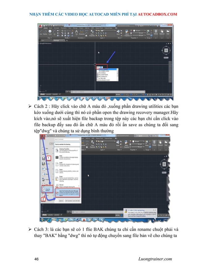 Sách hướng dẫn tự học Autocad 2018 | PDF