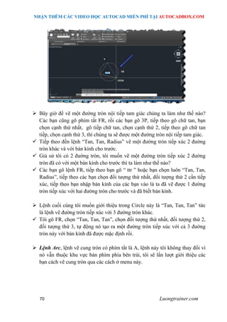Sách hướng dẫn tự học Autocad 2018 | PDF