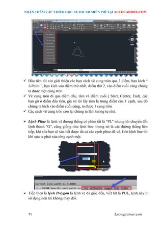 Sách hướng dẫn tự học Autocad 2018 | PDF