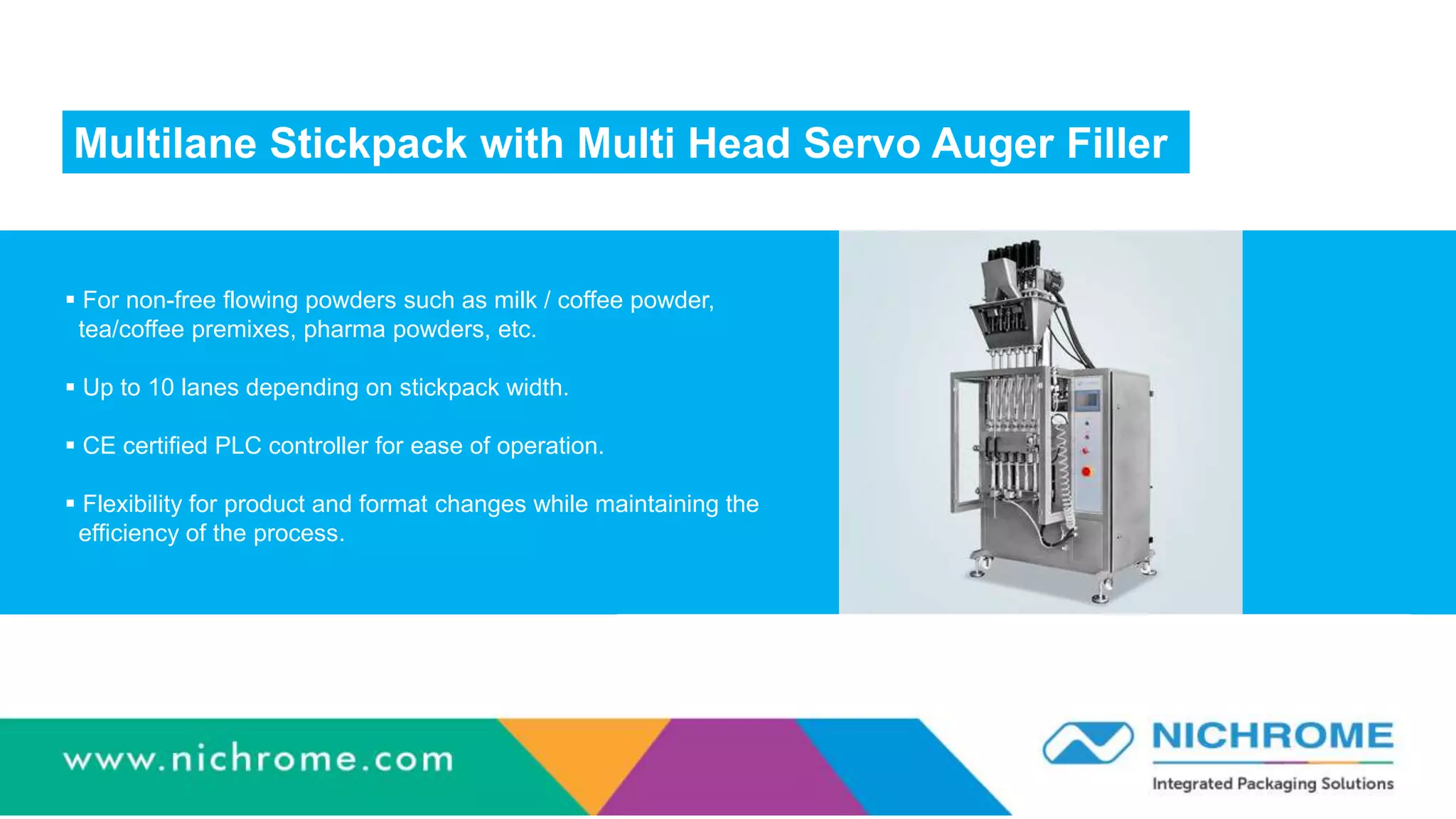 Sachet Packaging, Simplified by Nichrome. | PPTX