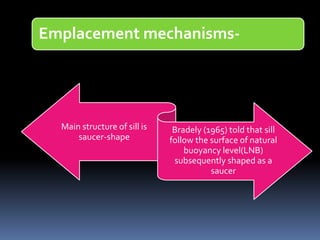sill emplacement mechanism model | PPT