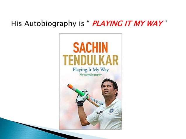 Sachin ramesh tendulkar | PPT