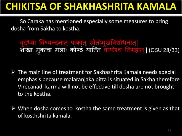 Kamala - An Ayurvedic View | PDF