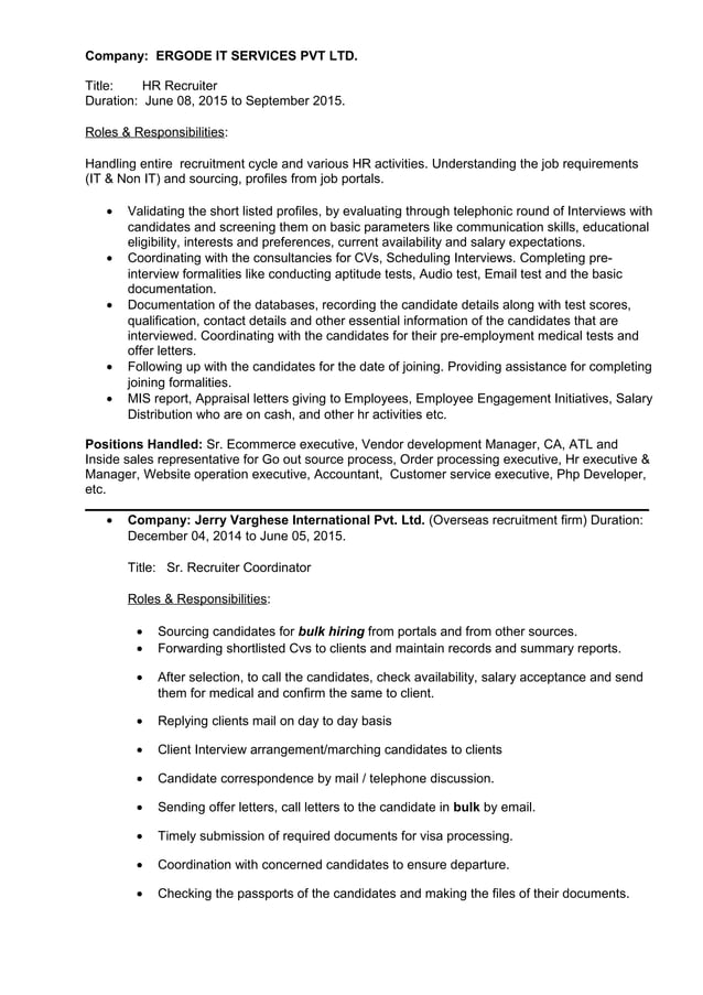 Sachin cv 10jan17 | PDF