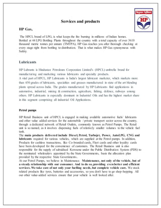 hindustan petroleum 2018 report | DOCX