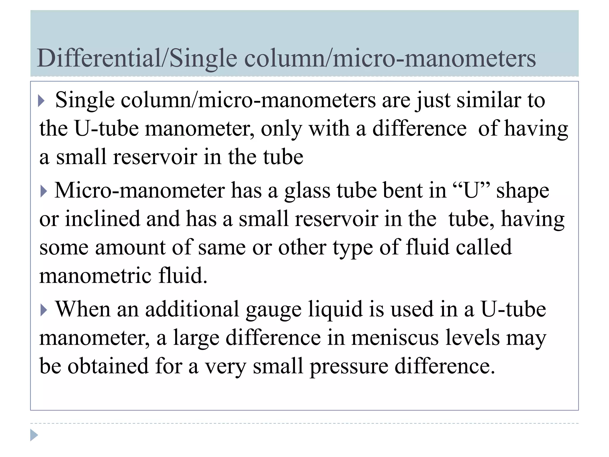 pressure measuring device | PPTX