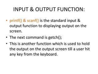 Sachin kumar ppt on programming in c | PPT