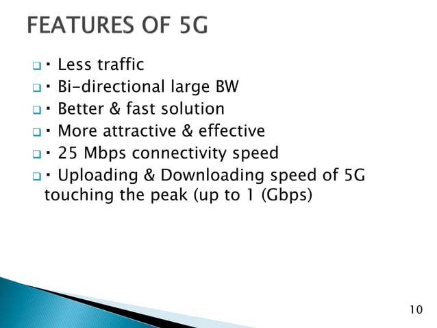 5G Technology | PPTX