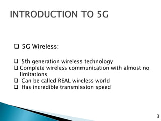 5G Technology | PPTX