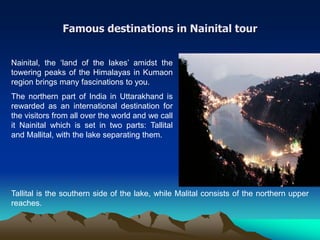 Nainital Tourism | PPTX