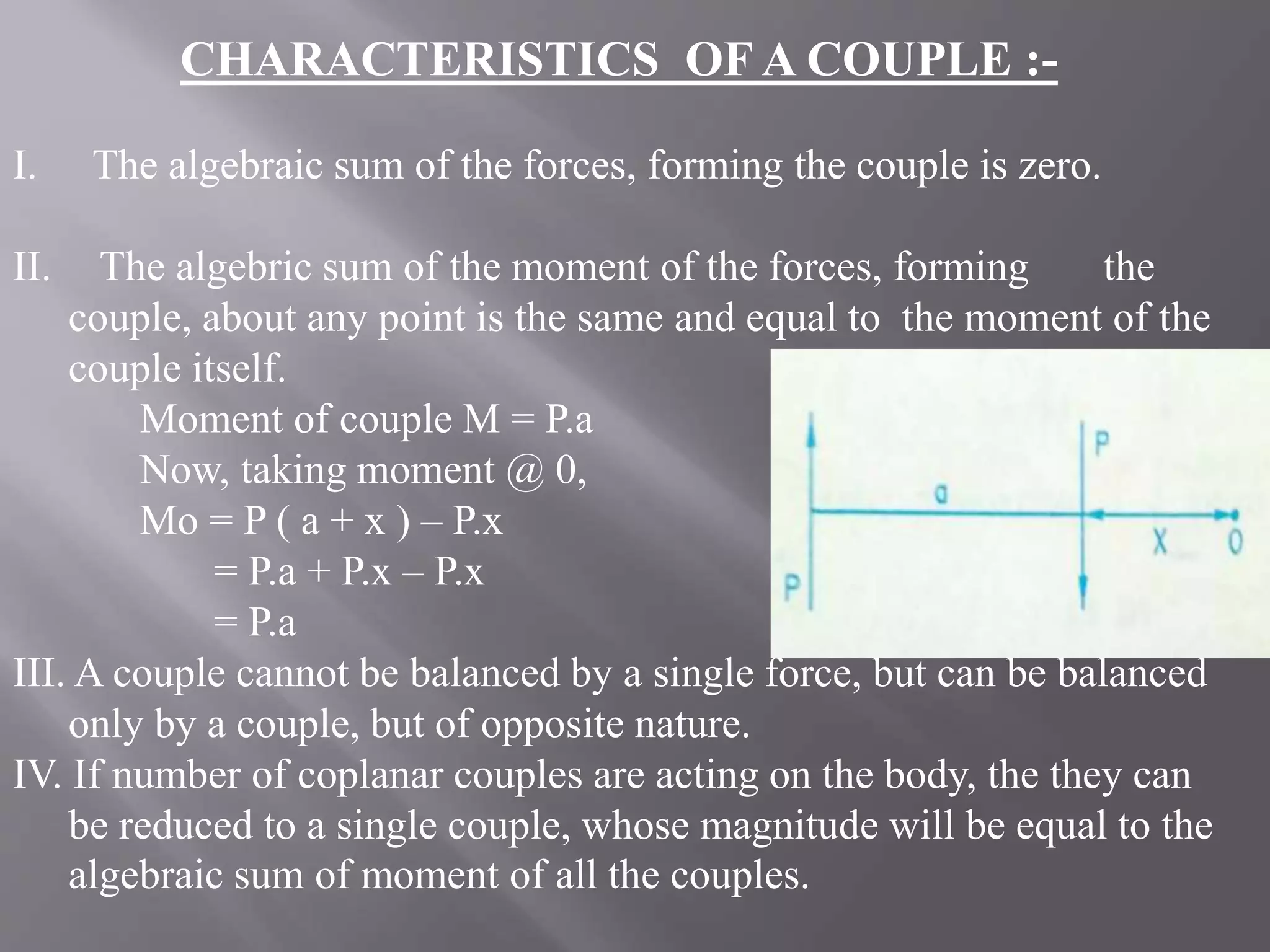 Coplanar Non-concurrent Forces | PPTX