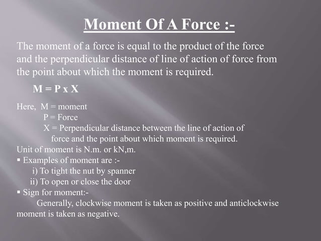Coplanar Non-concurrent Forces | PPTX | Physics | Science