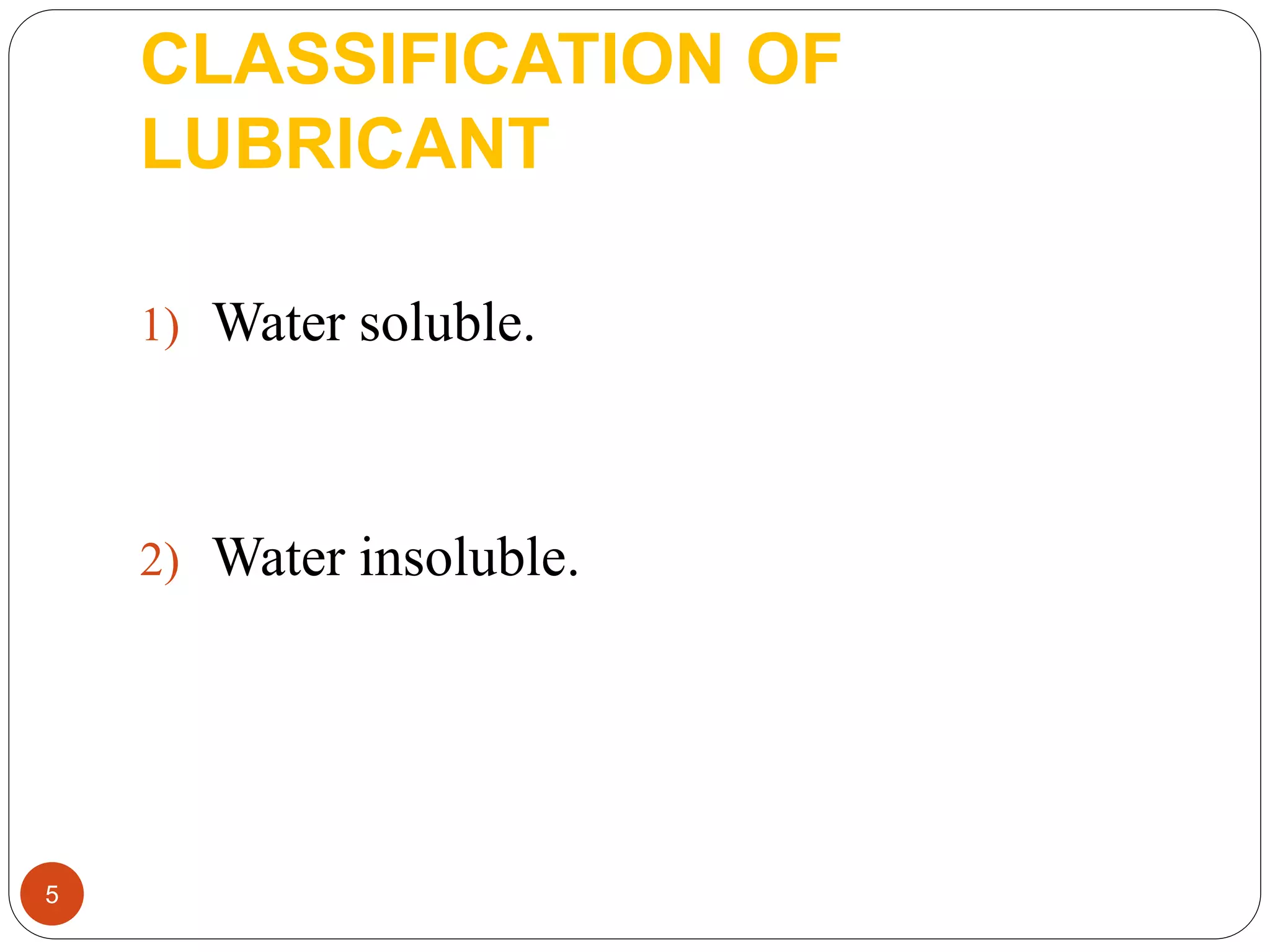lubricants and glidents in pharmaceuticals | PPTX