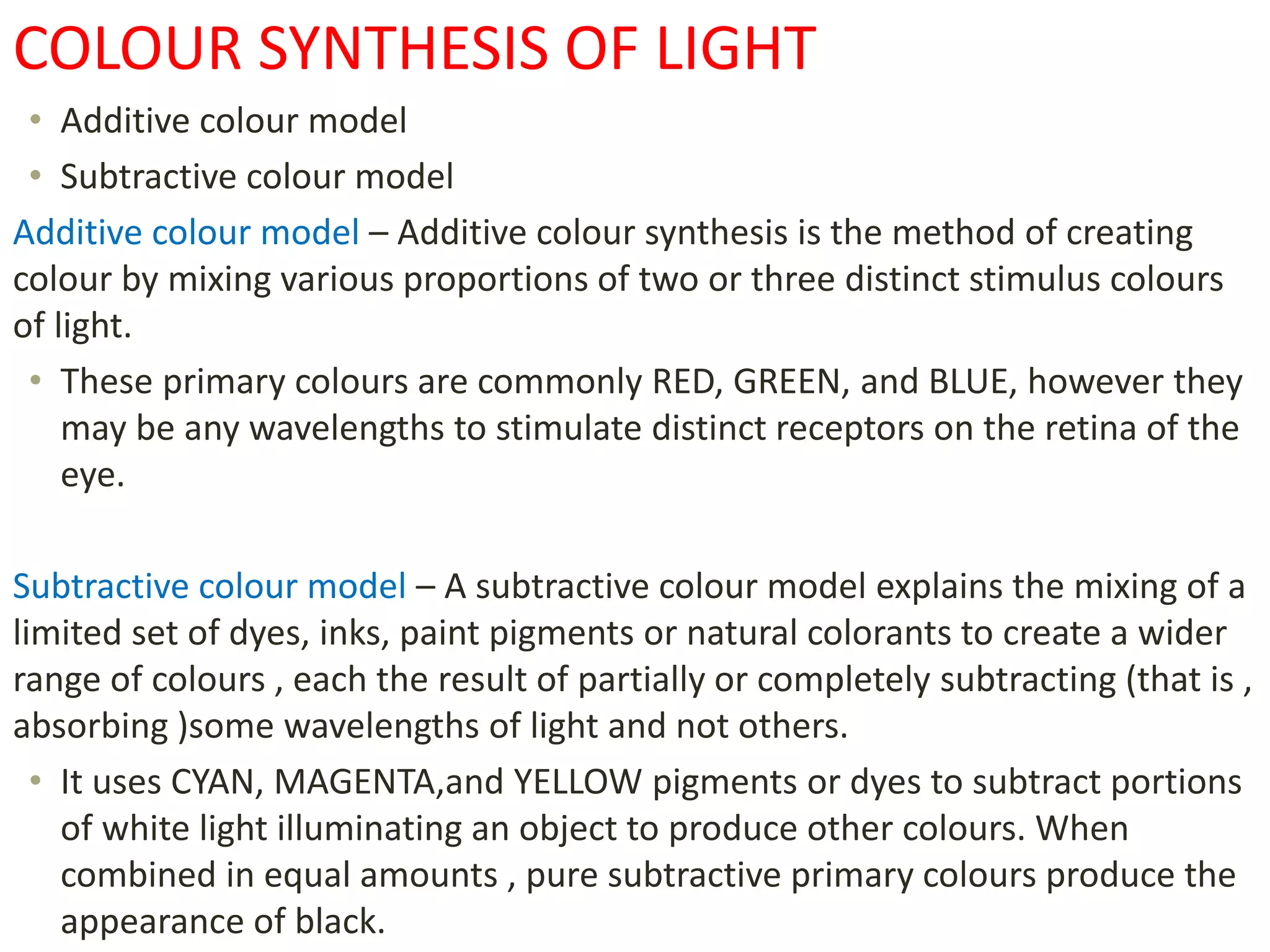 Principle of Lighting | PPTX