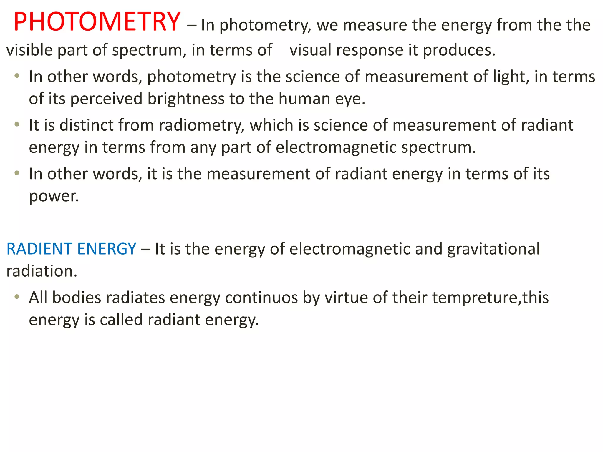 Principle of Lighting | PPTX