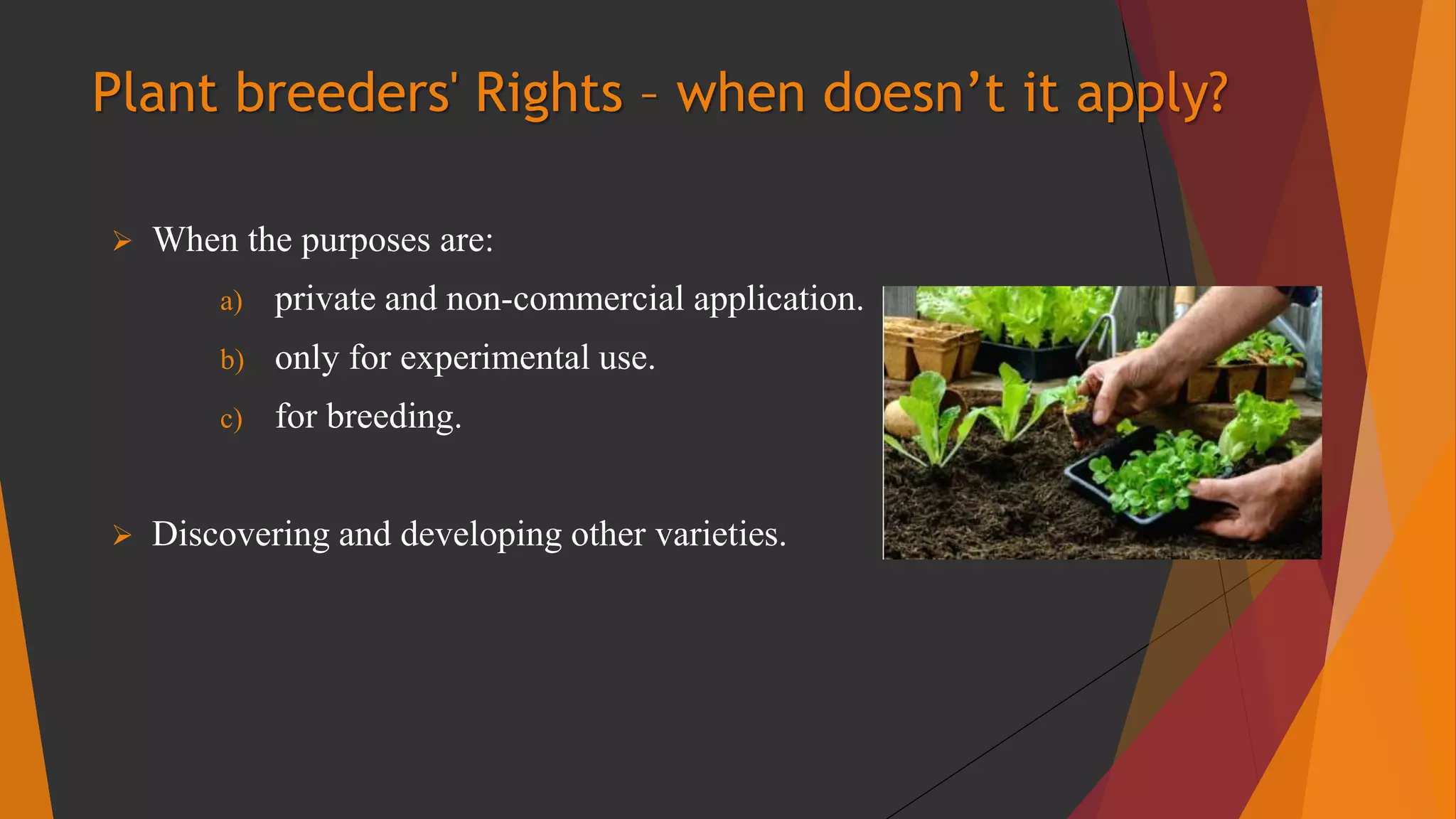 Plant Breeders' Rights | PPTX