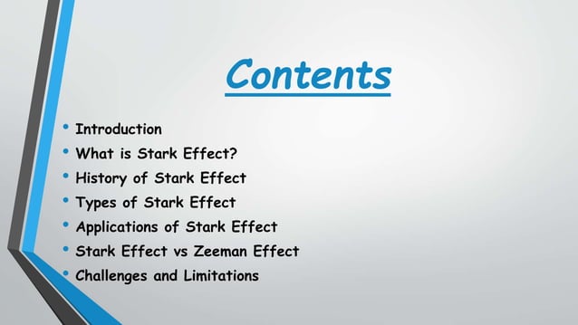 Sachin Semwal (STARK EFFECT ) 2.pptx | Chemistry | Science