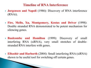 RNA MEDIATED GENE SILENCING IN PLANT | PPTX