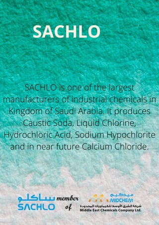 Sachlo - chedmical manufacturing company | PDF