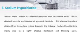 Sachlo chemicals accidental release measures | PPTX