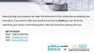 Sachlo chemicals accidental release measures | PPTX