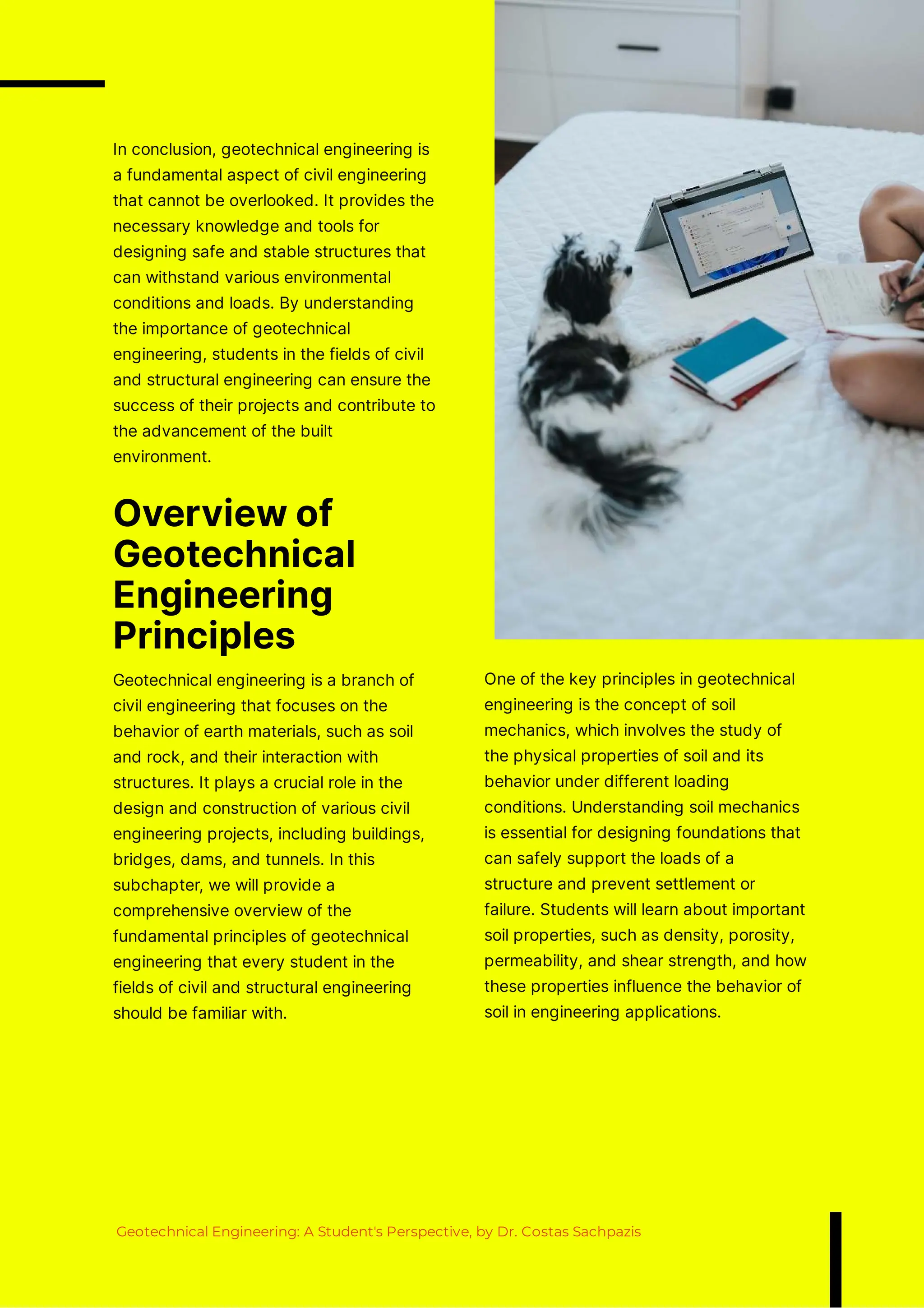 Sachpazis Costas: Geotechnical Engineering: A student's Perspective Introduction | PDF