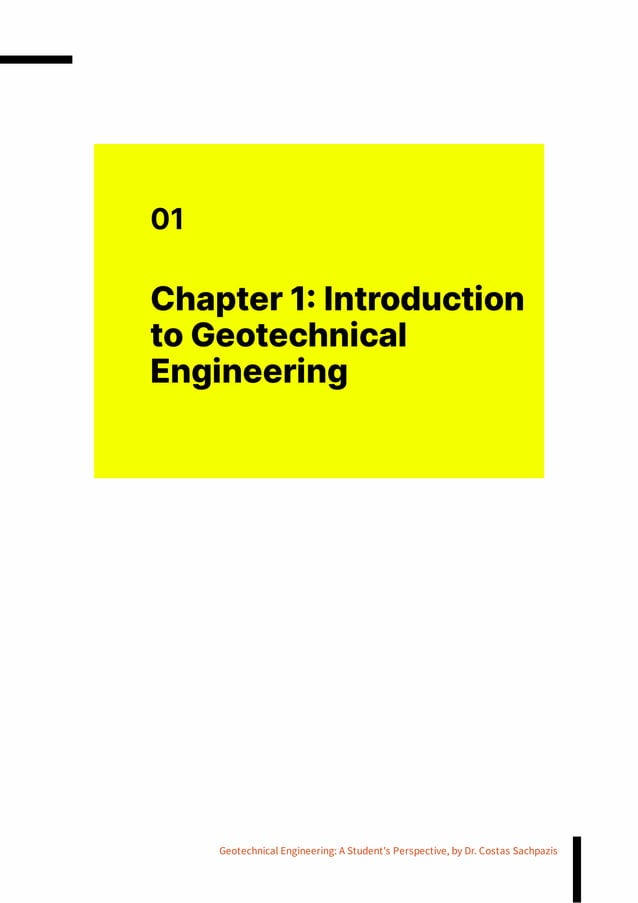 Sachpazis Costas: Geotechnical Engineering: A student's Perspective Introduction | PDF