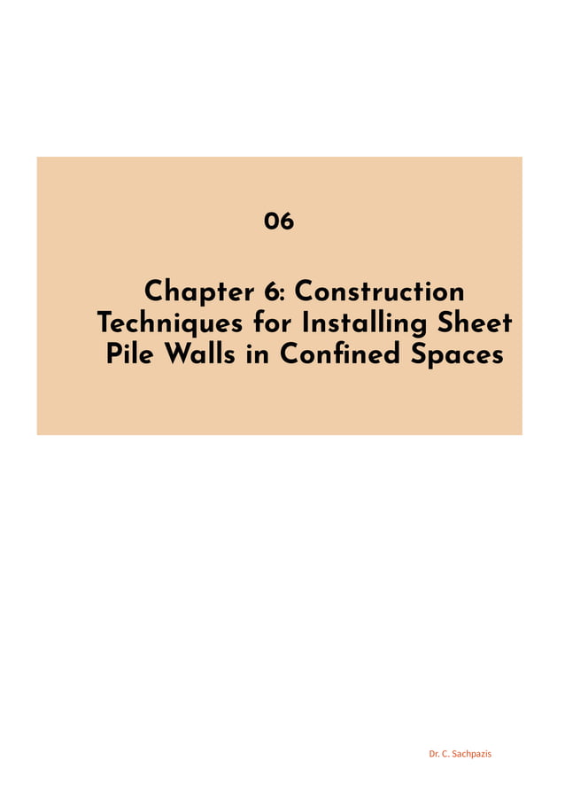 Sheet Pile Wall Design and Construction: A Practical Guide for Civil ...
